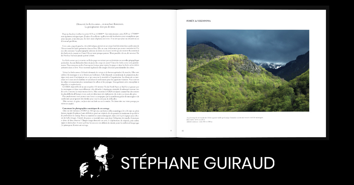 Livres photos sur la Corse - Stéphane Guiraud Photographe